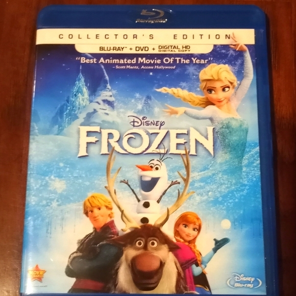 Disney | Media | Walt Disneys Frozen Collectors Edition On Bluray Dvd ...